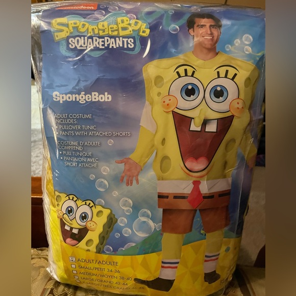 Spongebob Adult Costume